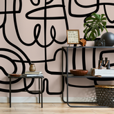 Line Art Wallpaper - ONDECOR.COM