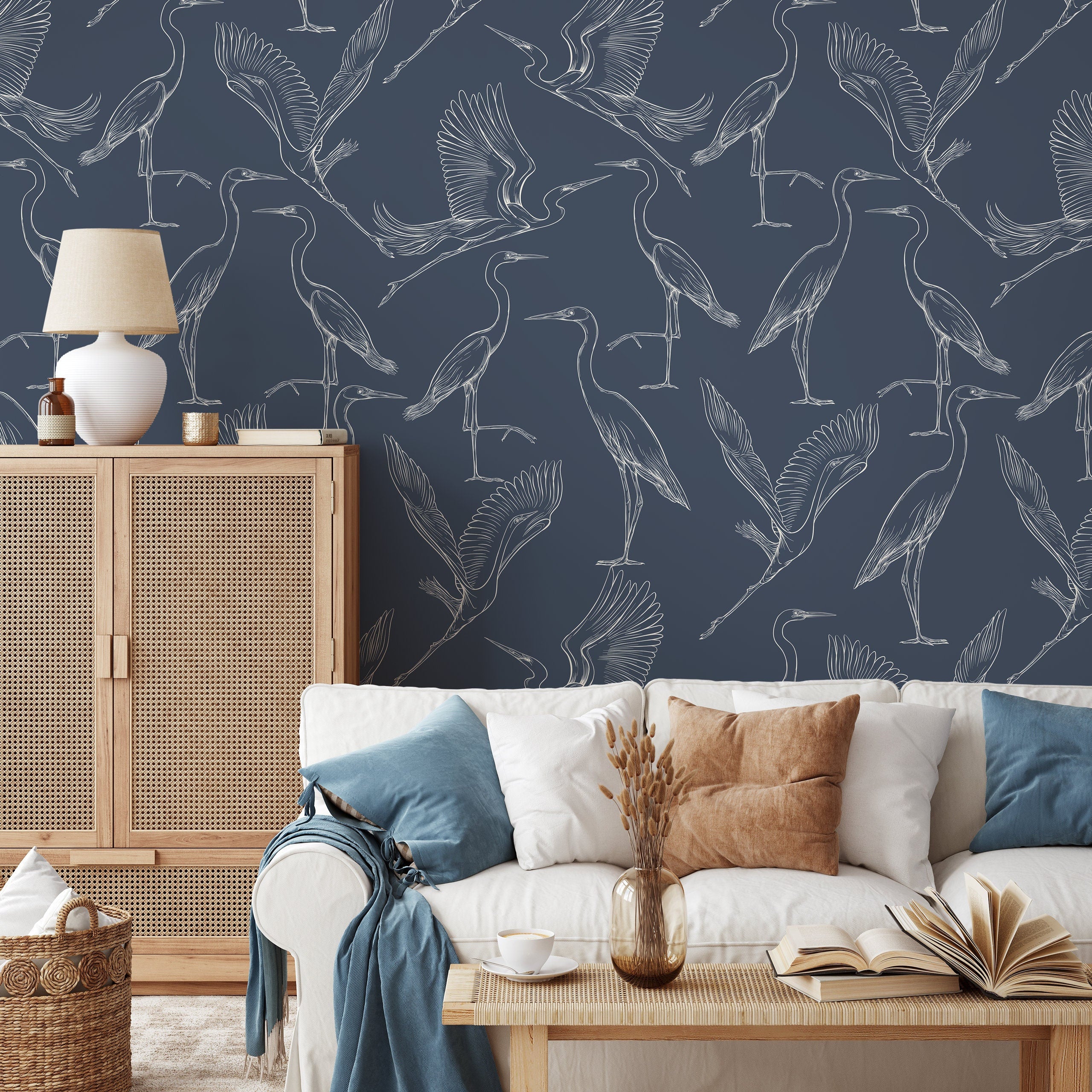Blue Wallpaper - ONDECOR.COM
