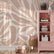 Light Pink Abstract Wallpaper Contemporary Mural Peel and Stick and Tr ...